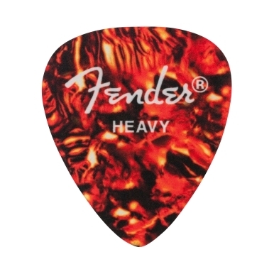 Fender™ Heavy Pick Patch, Tortoiseshell | Fender™ Heavy Pick Patch ...