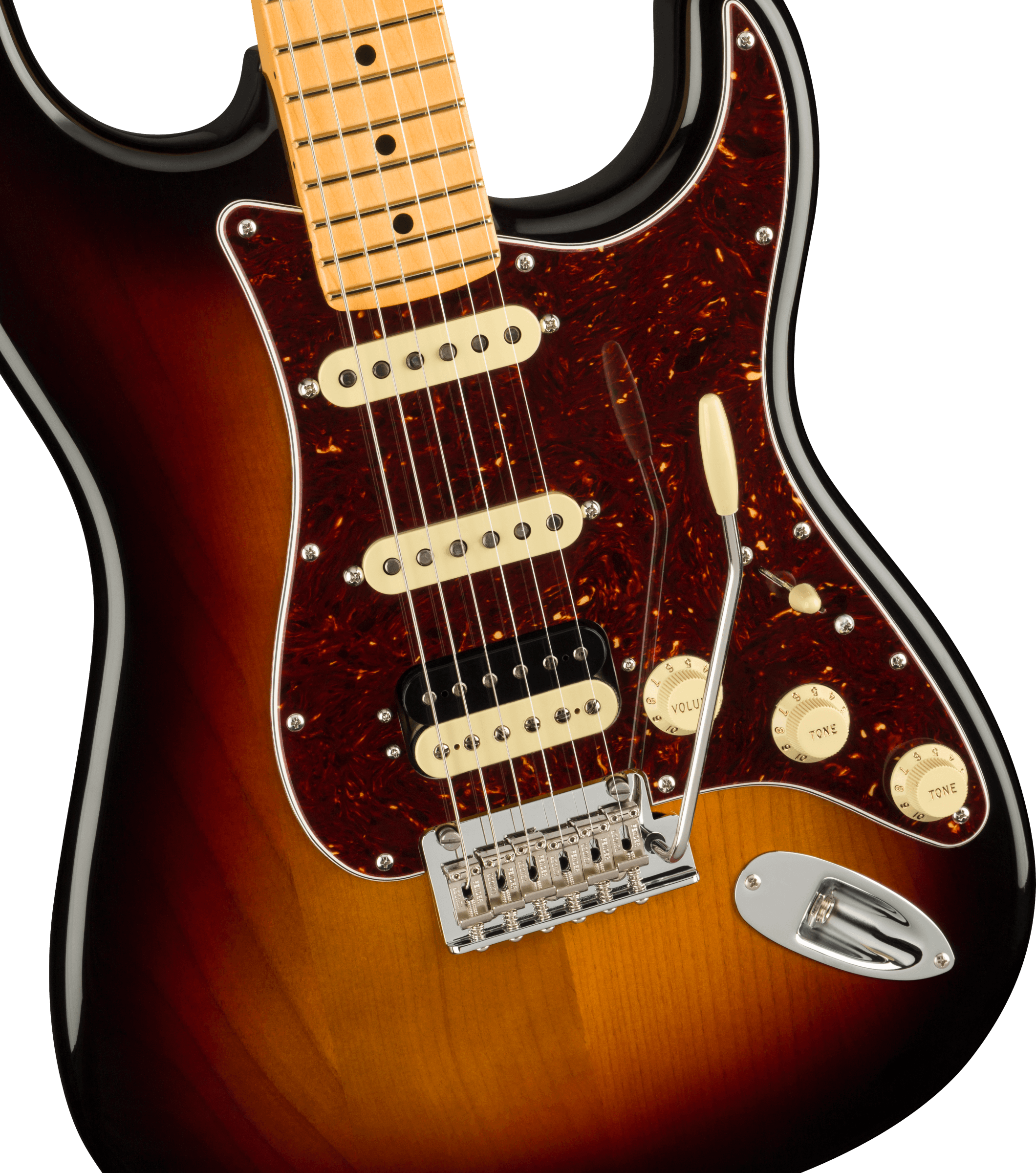 Fender American Professional Ii Stratocaster Hss, Maple Fingerboard, 3 ...