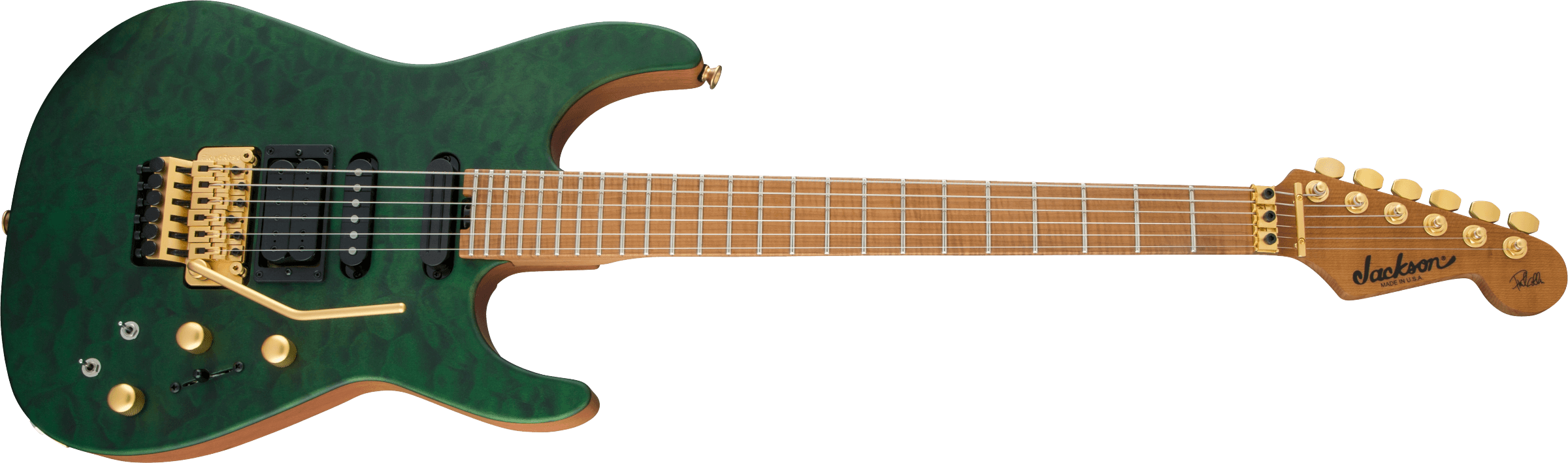 Jackson Usa Signature Phil Collen Pc1 Satin Stain, Caramelized Flame ...