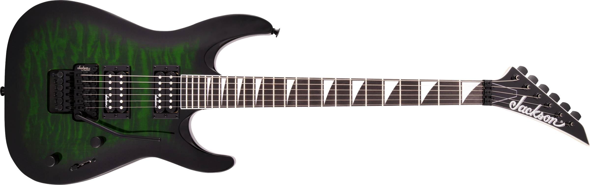 Jackson Js Series Dinky Arch Top Js32q Dka, Amaranth Fingerboard ...