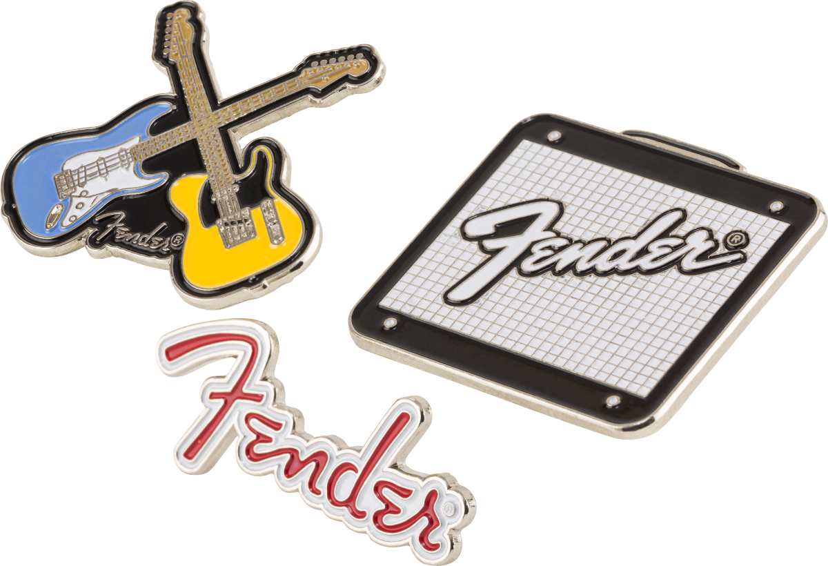 Fender Fender Red Logo Enamel Pin - 9122421103 EAN: 885978934461 ...