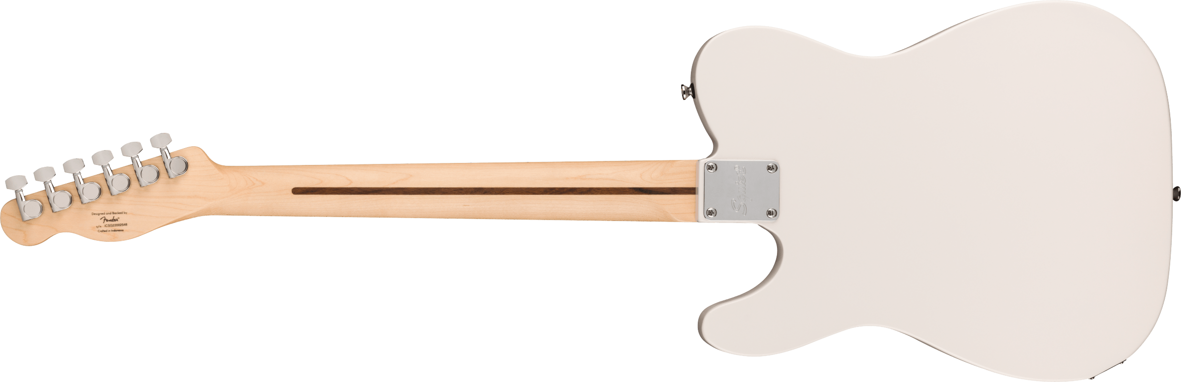 Squier Squier Sonic Esquire H, Maple Fingerboard, Black Pickguard, Arctic White - 0373553580 EAN ...