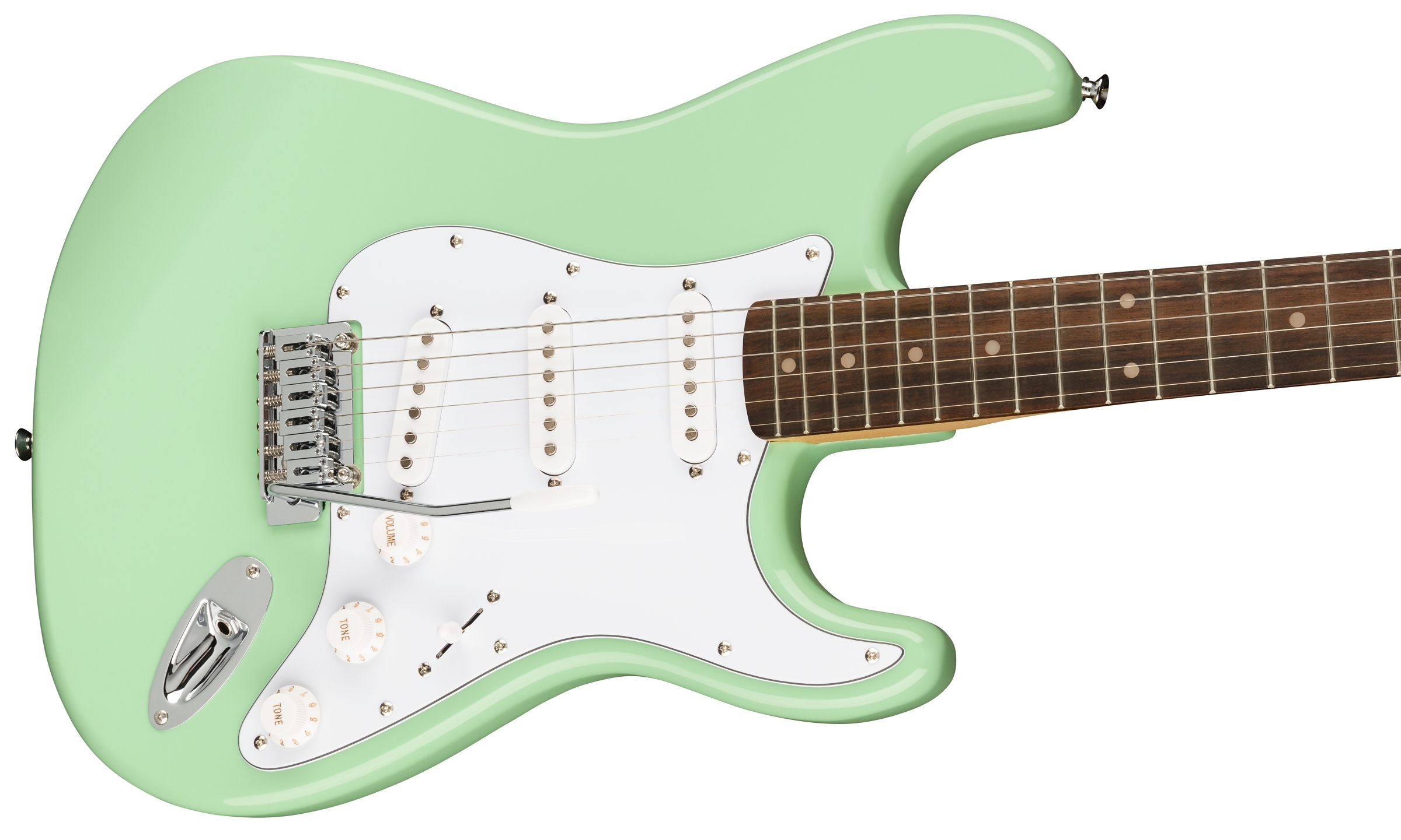 Green Electric Guitar