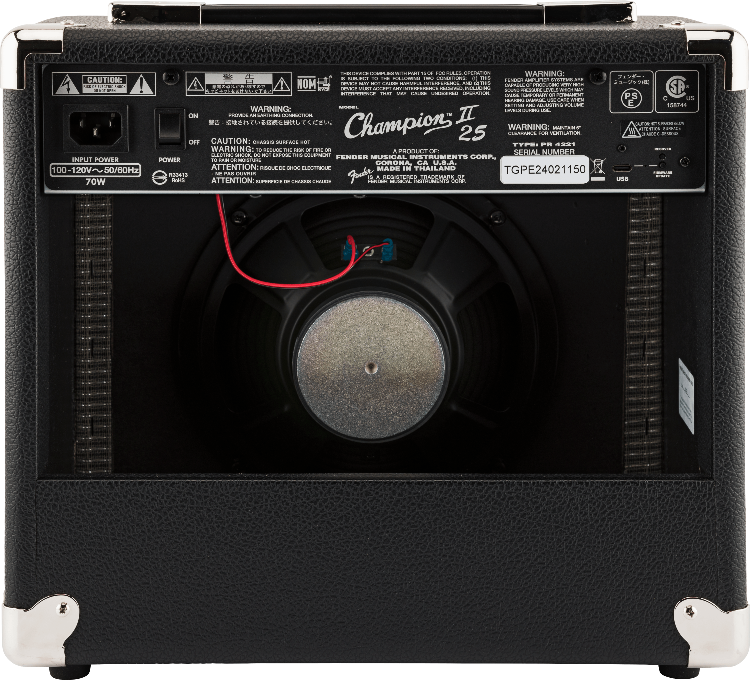 Champion II – Fender