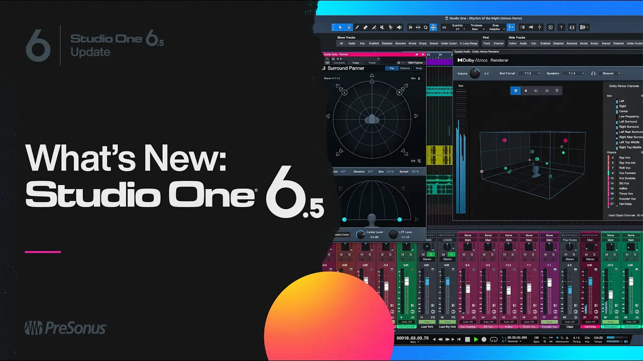 Studio One | What's New in Version 6 | PreSonus